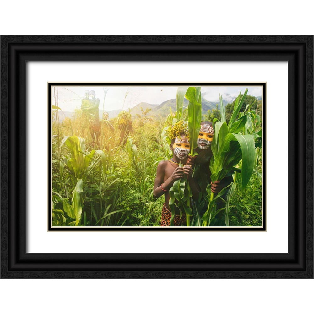 Yosifov, Svetlin 14x11 Black Ornate Wood Framed with Double Matting ...