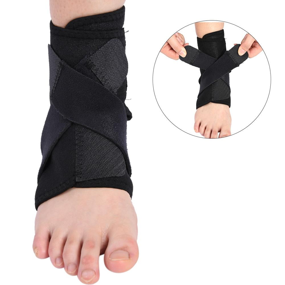 Yosoo Adjustable Breathable Ankle Support Brace Foot Sprain Injury Pain ...