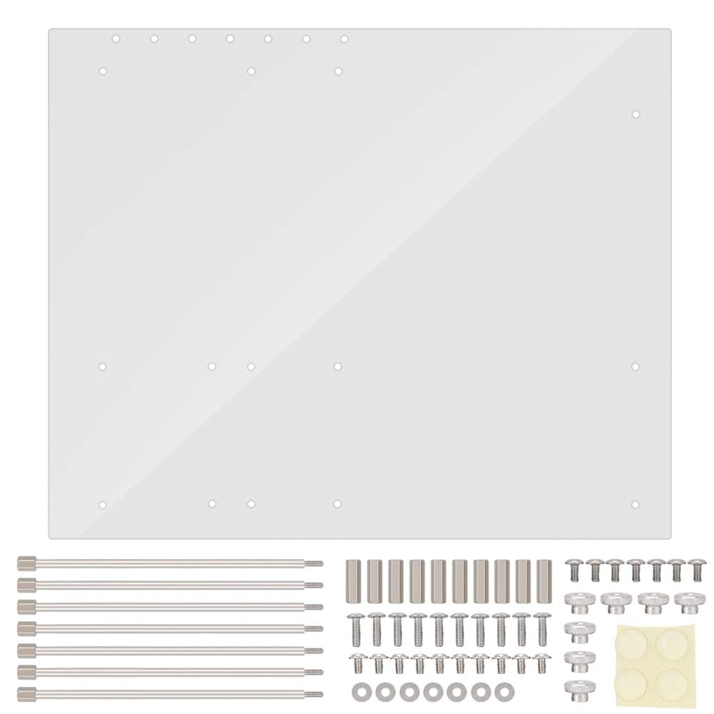 Yosoo Health Gear Motherboard SSF20 Acrylic Frame, PC Open Frame Test ...