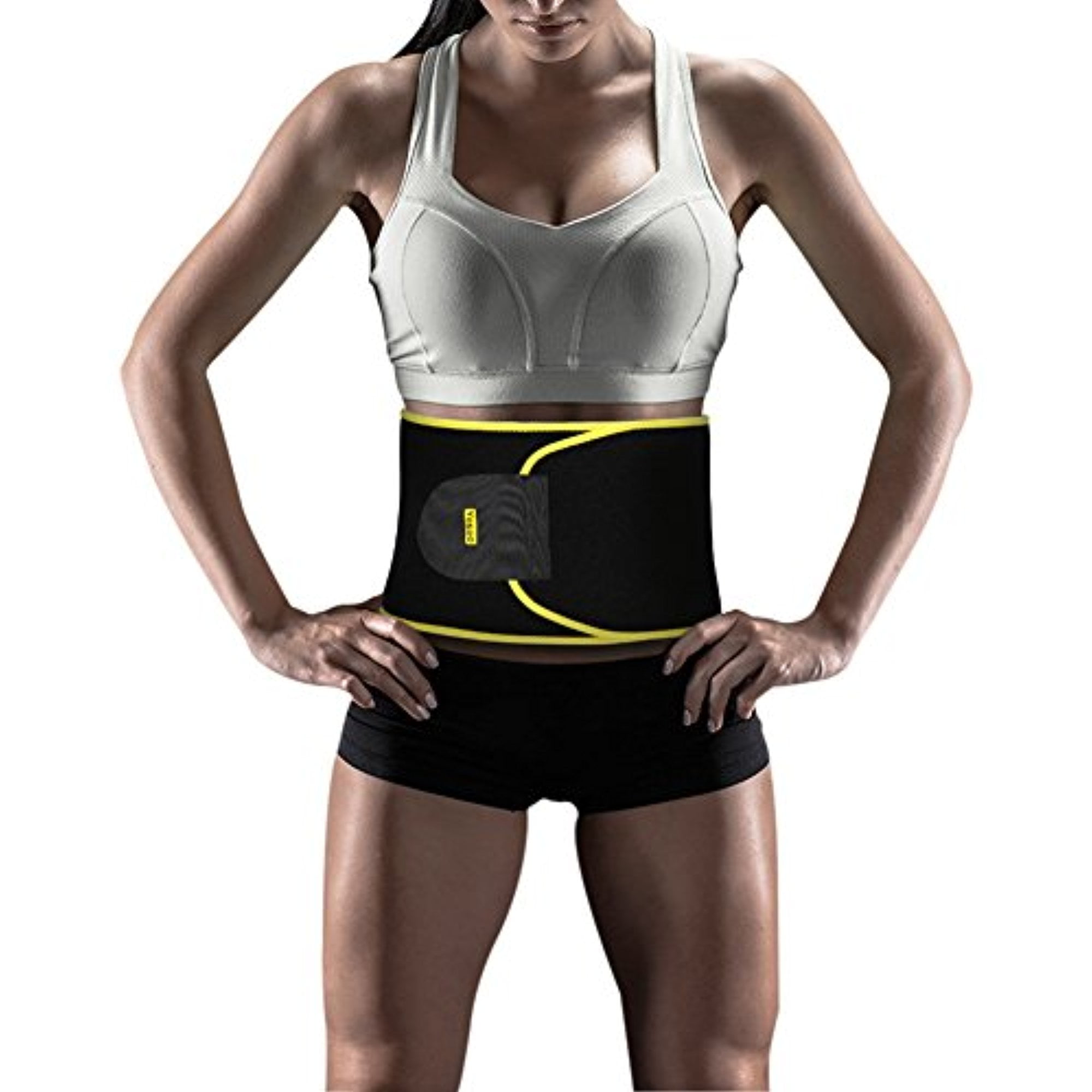 Yosoo Neoprene Waist Trimmer Belt, Fitness Belly Band for Weight Loss ...