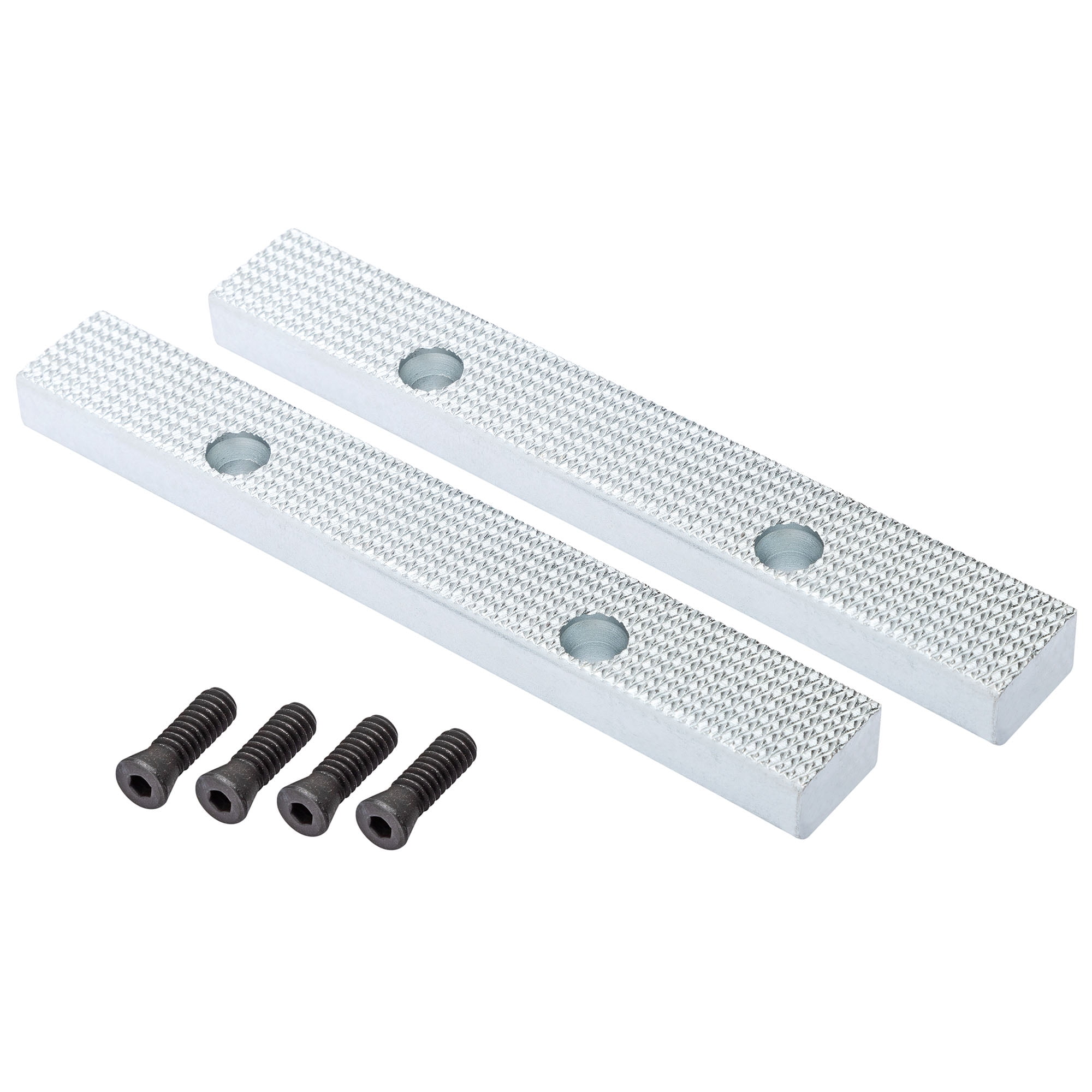 Yost 455-2 Pair of Replacement Serrated Jaws for Bench Vise Model 455 ...