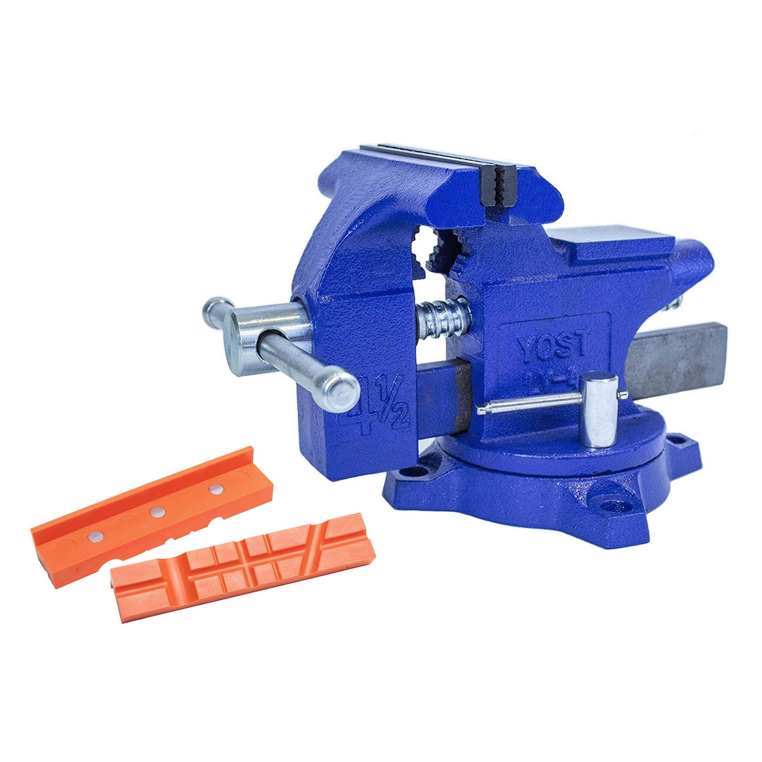 Yost LV-4 Home Owners Bench Vise and UP-360 Soft Jaw cover Kit ...