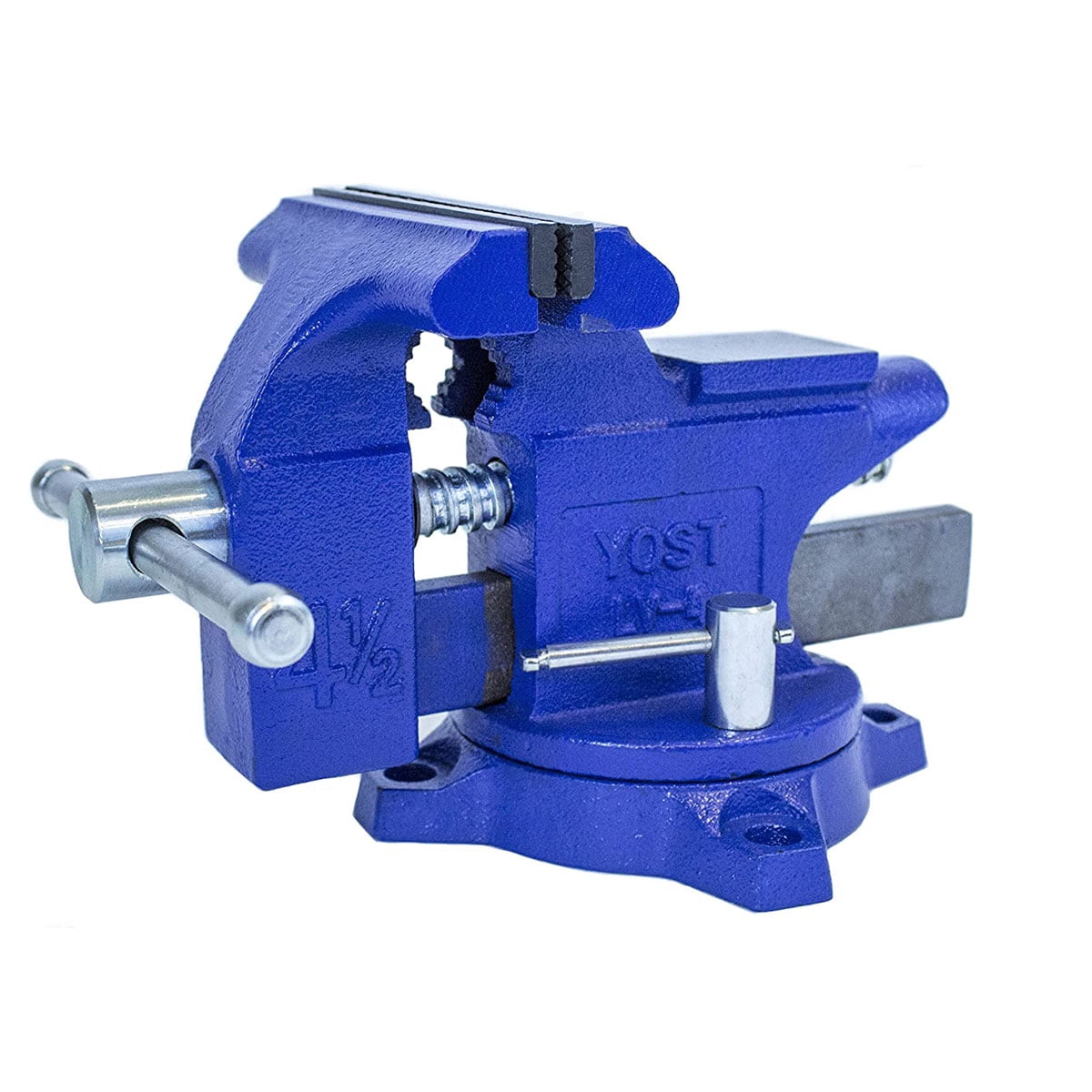 "Yost LV-4 Home Vise 4-1/2"" Bench Top Small Hobby Woodworking (1 Pack ...