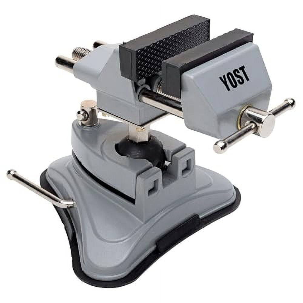 Yost Tools Yost V-275 Portable Vacuum Base Vise, Pivots Multi-Angle, 2. ...