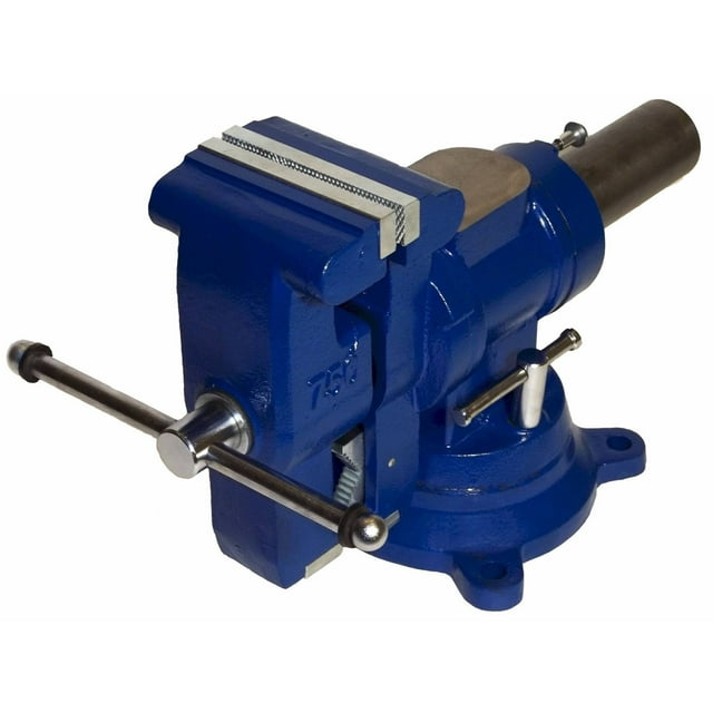 Yost Vises 750-DI, Multi-Jaw Rotating, Bench & Pipe Vise, 360-Degree ...