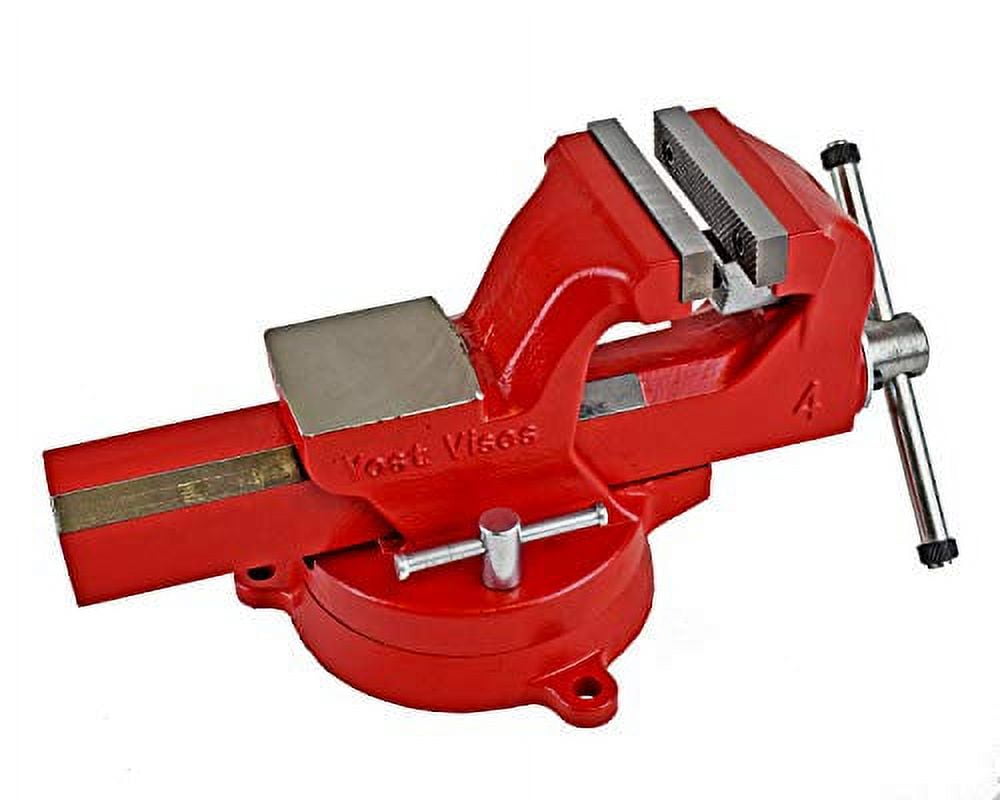 Yost Vises ADI-4 Heavy Duty Vise | 130,000 PSI Tensile Strength Austempered Ductile Iron Bench ...
