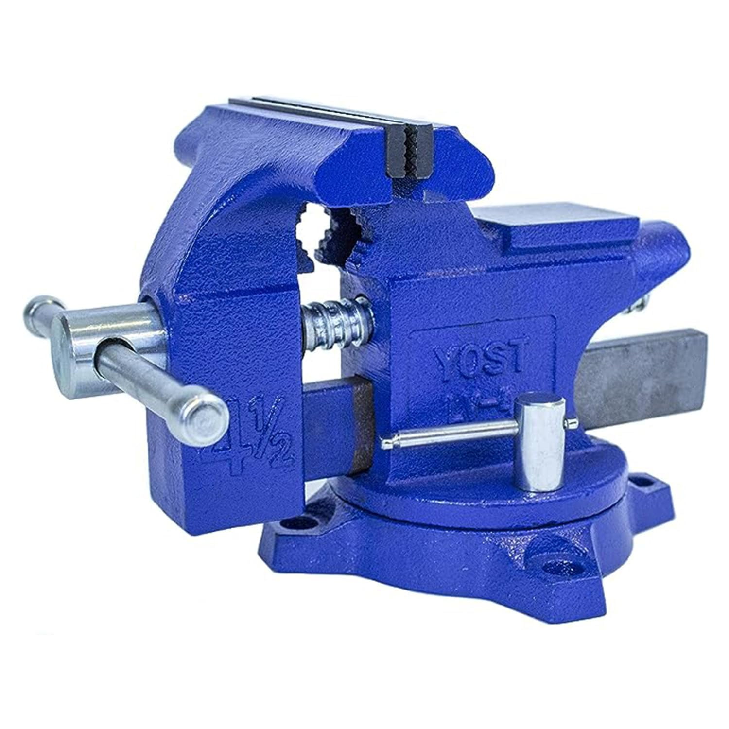 Yost Vises LV-4 Homeowner's Vise | 4.5 Inch Jaw Width with a 3 Inch Jaw ...