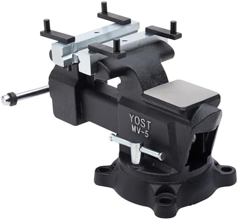 Yost Vises MV-5 5" Wide Jaw Multipurpose Bench Vise | Industrial-Grade ...