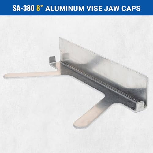 Yost Vises SA-380 8" Aluminum Vise Jaw Caps (1 Pair) - Walmart.com