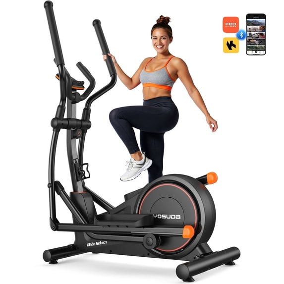 YOSUDA Pro EM1 Long-Stride Magnetic Elliptical Machine - Walmart.com