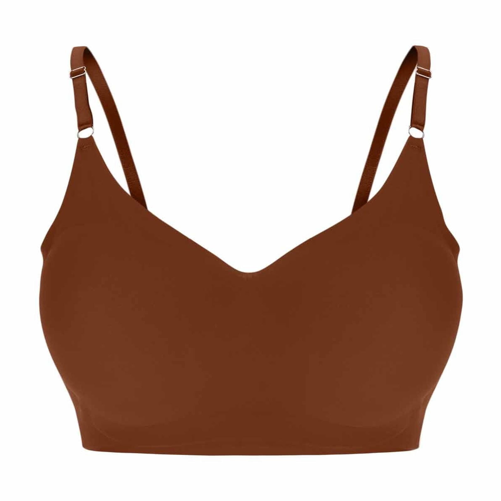Yotami Everyday Bras for Women Solid Color Seamless Breathable Support ...