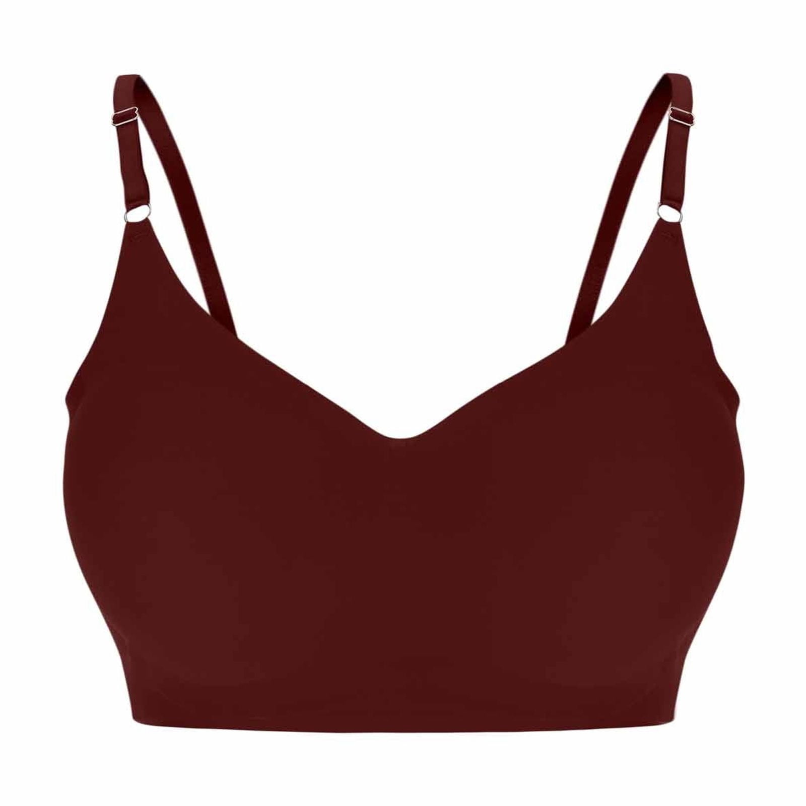 Yotami Everyday Bras for Women Solid Color Seamless Breathable Support ...