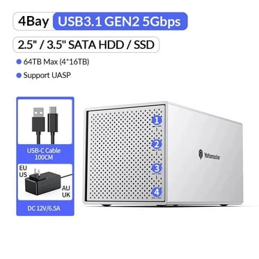 ORICO 4 Bay Hard Drive Docking Station USB3.0 Type-B to SATA (5Gbps)for ...