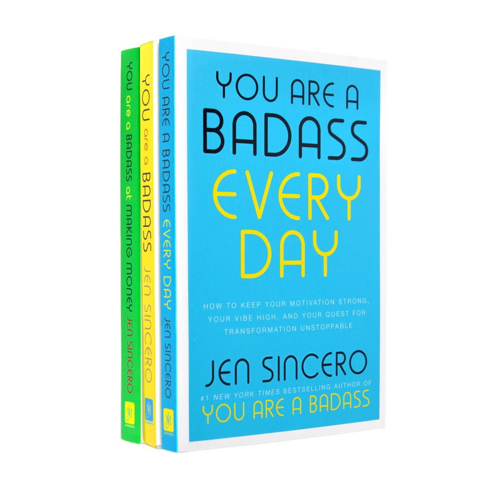Jen Sincero You Are A Badass Every Day, At Making Money 3 Books ...