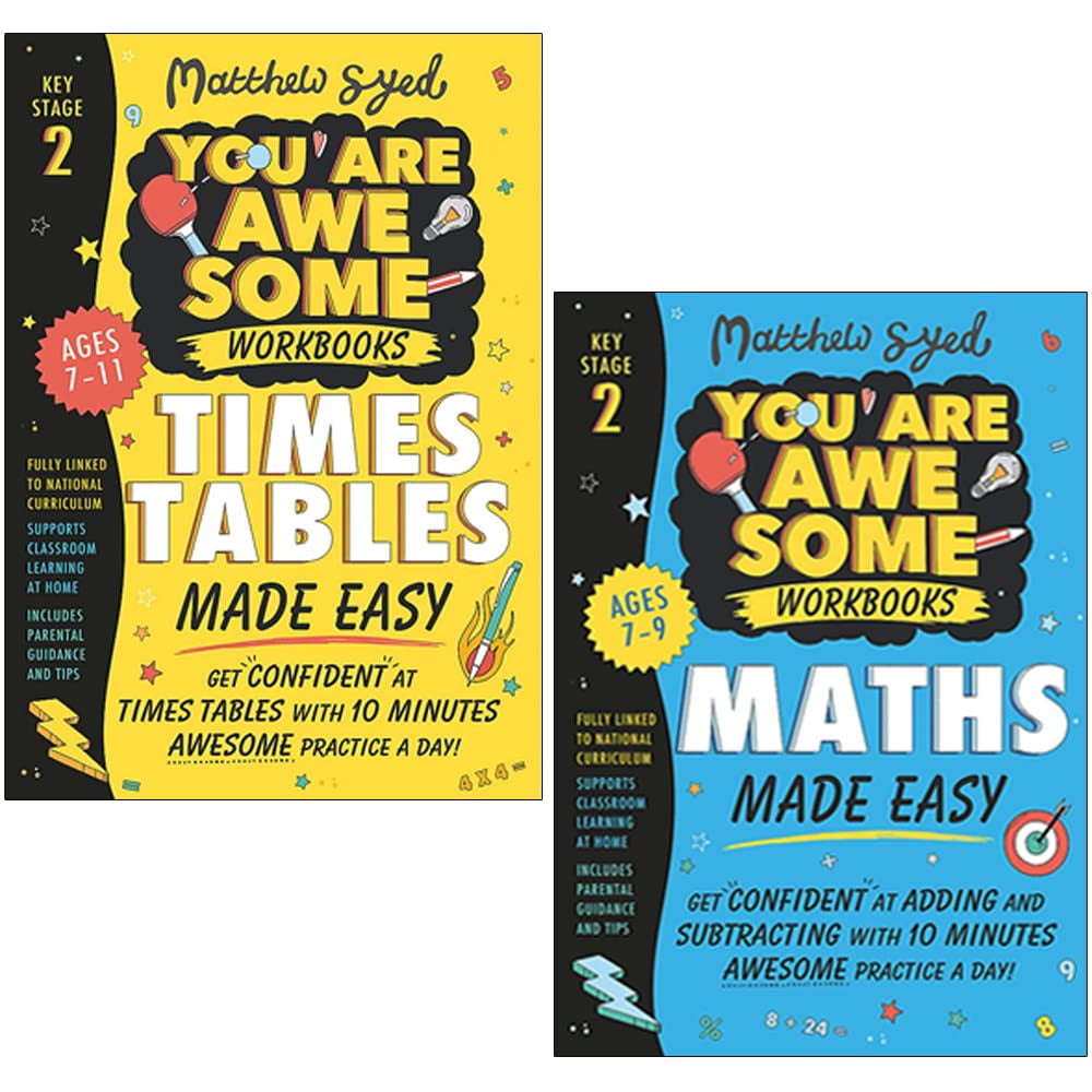 You Are Awesome Workbooks Made Easy 2 Books Collection Set By Matthew ...