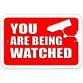 You Are Being Watched Video Surveillance Sign - Walmart.com