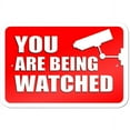 You Are Being Watched Video Surveillance Sign - Walmart.com
