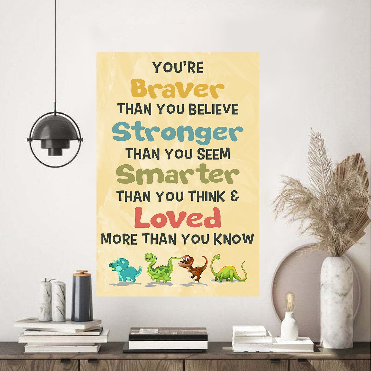 You Are Braver Than You Believe Stronger Poster 16 x 24 Inch Poster ...