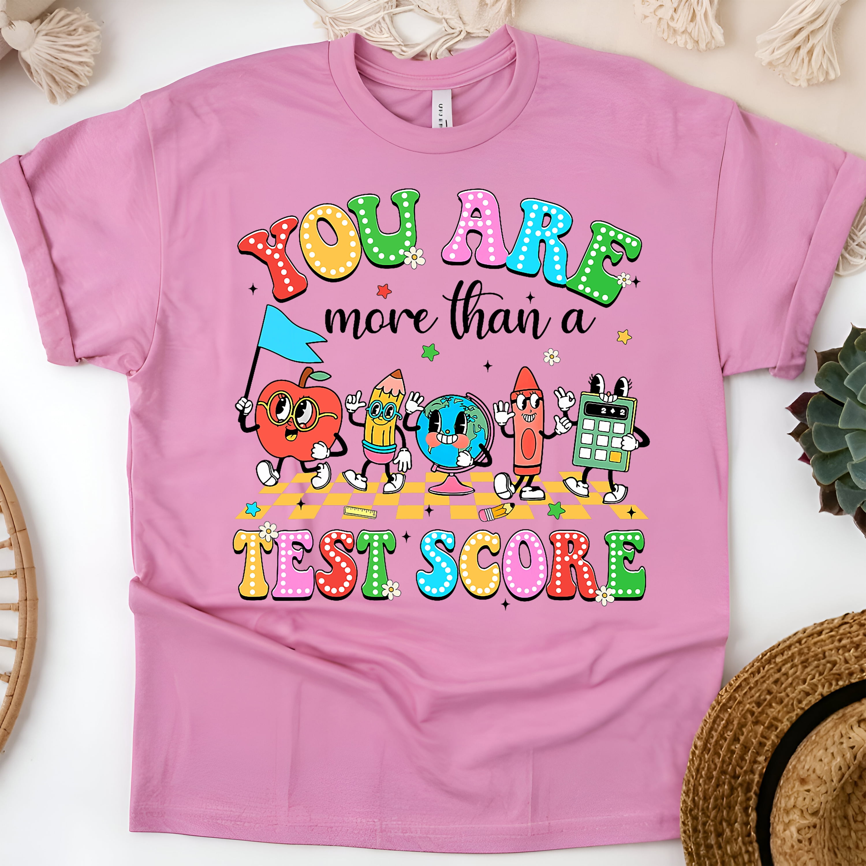 You Are More Than A Test Score Shirt | Cute Classroom Motivational ...