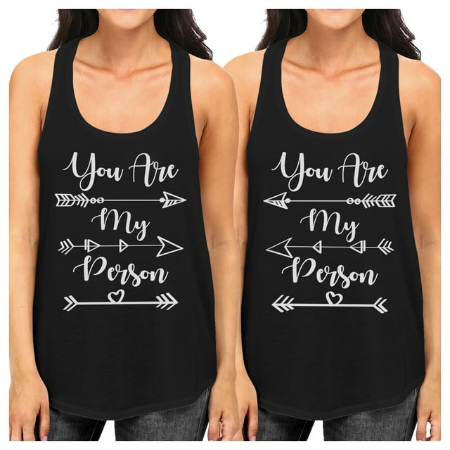 You Are My Person Funny Best Friend Matching Tank Tops Racerback ...