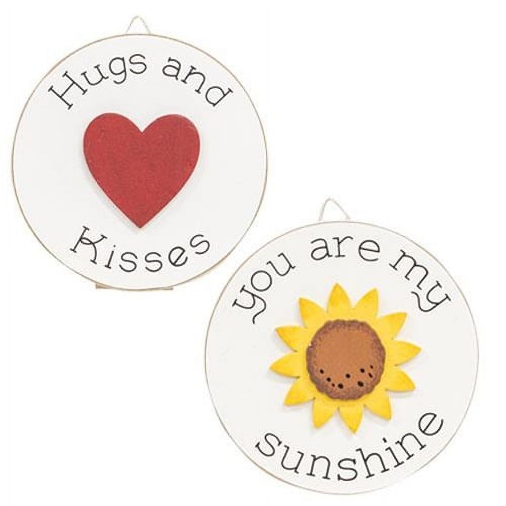 You Are My Sunshine Mini Round Easel Sign 2 Asstd. - Walmart.com