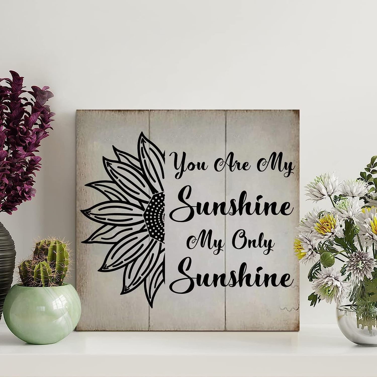 You Are My Sunshine My Only Sunshine Wood Signs Vintage Wooden Signs ...