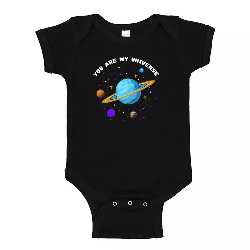 You Are My Universe Planets Of The Sphere Cute New Born Gift Unisex ...