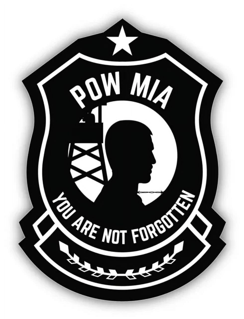 You Are Not Forgotten Usa Army Military Skull Sticker Phone Decal Water ...