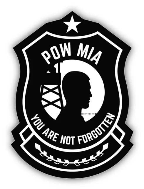 You Are Not Forgotten Usa Army Military Skull Sticker Phone Decal Water ...