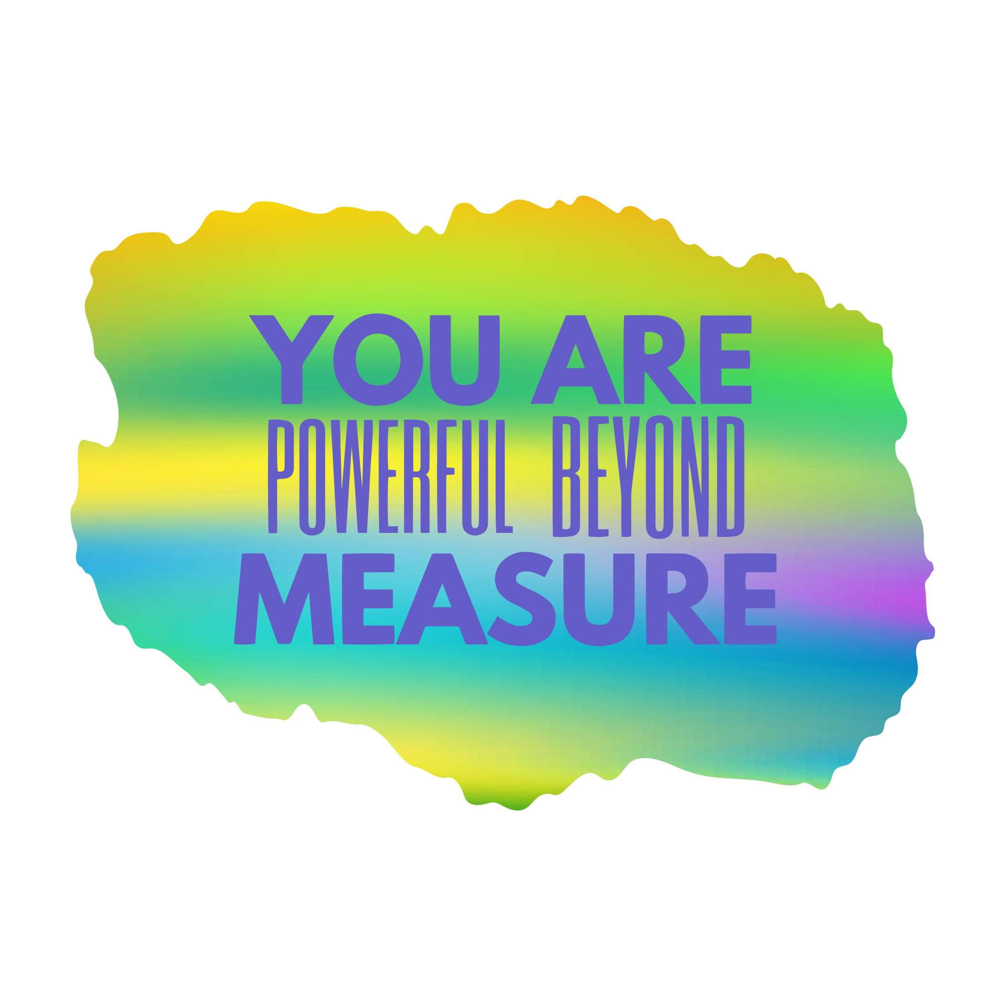 You Are Powerful Beyond Measure Motivational Quote Fitness Workout ...