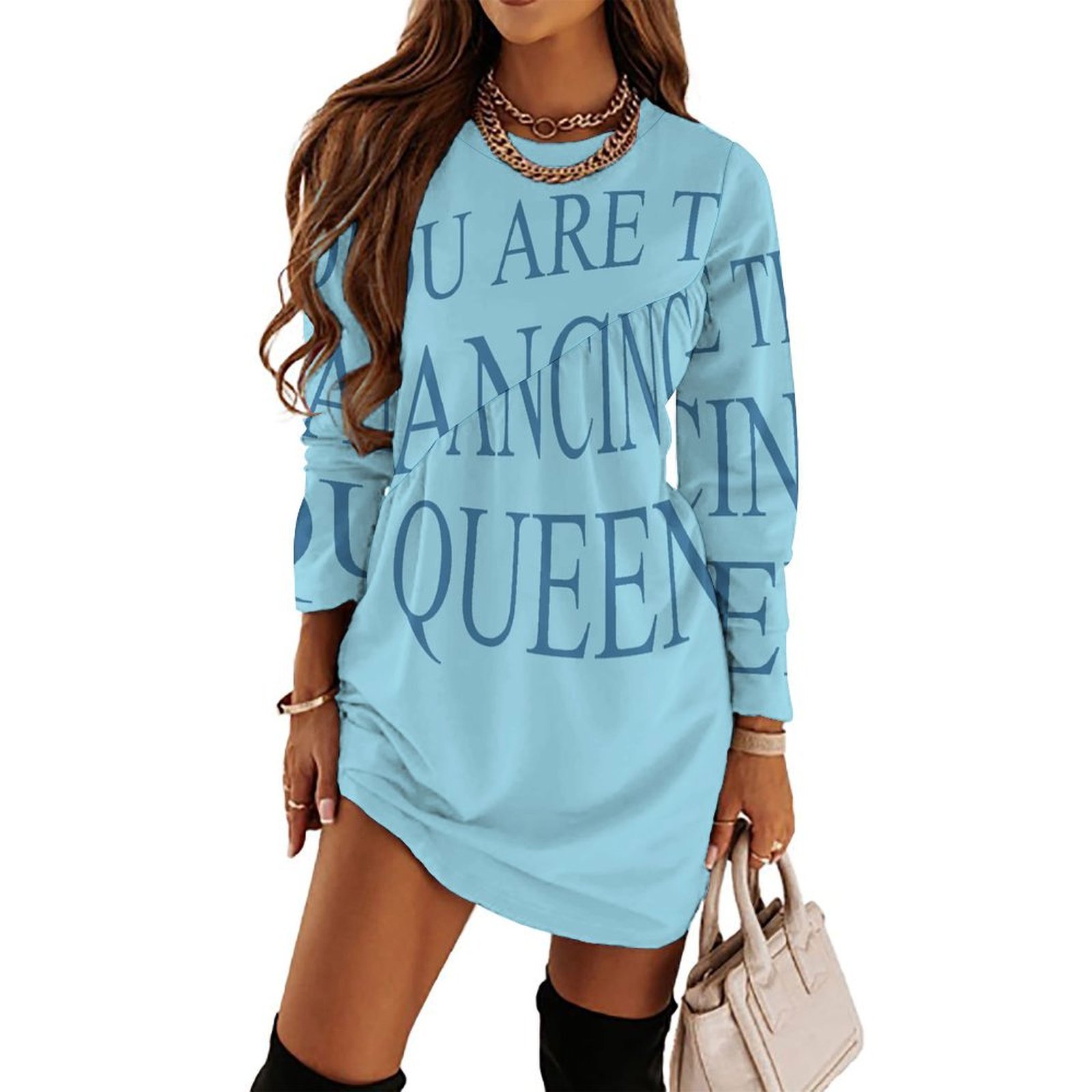 You Are The Dancing Queen Loose Dress Evening Dress Summer Dresses for ...