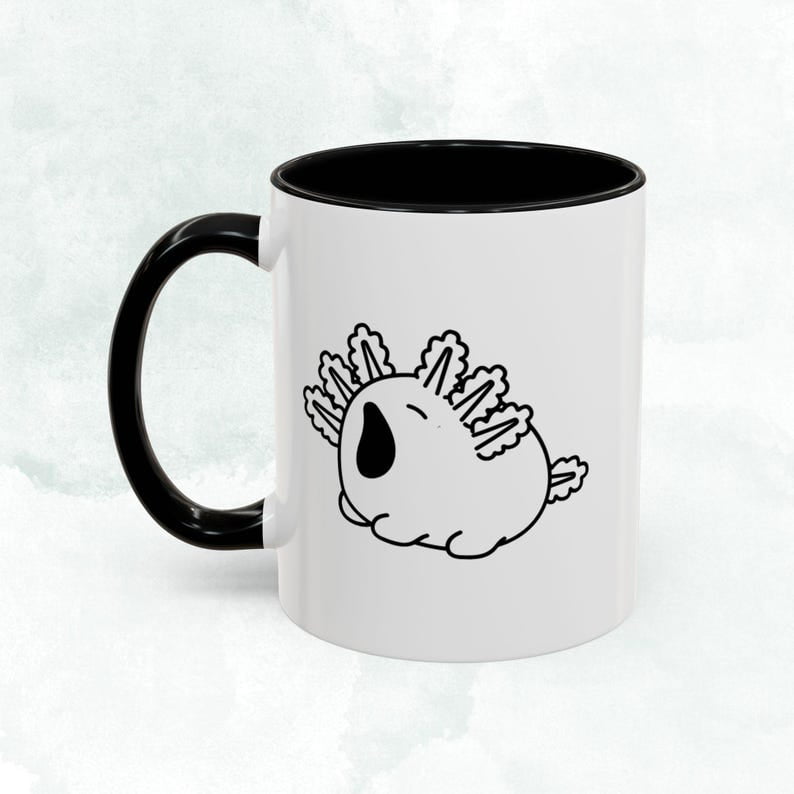You Ask Axo-Lotl Questions Yawning Axolotl Mug - Walmart.com