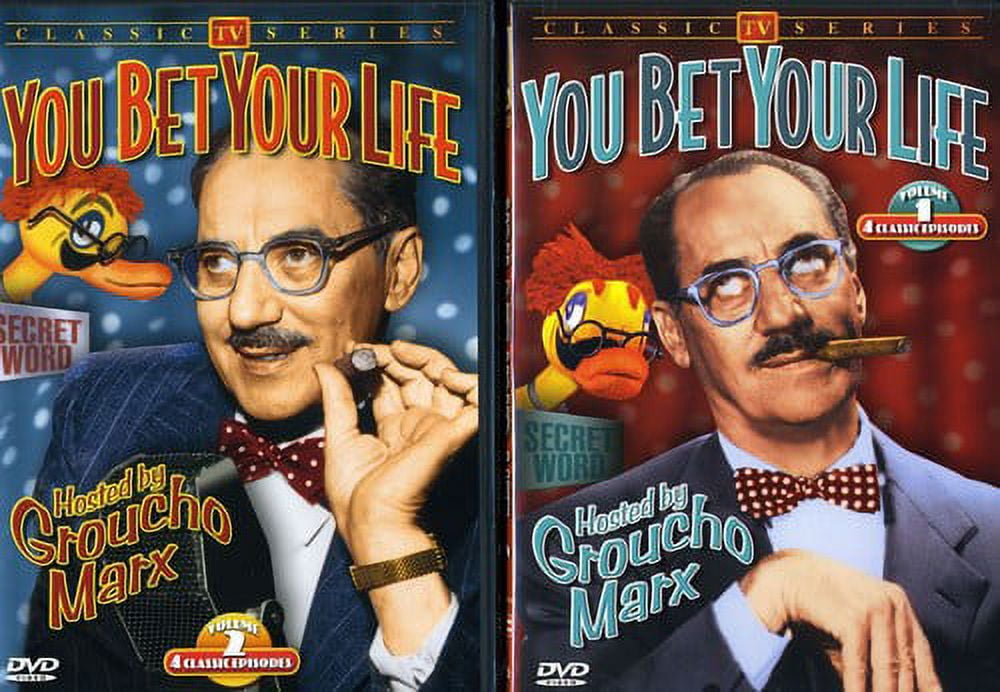 You Bet Your Life, Vol. 1 And 2 (DVD), Alpha Video, Music & Performance ...