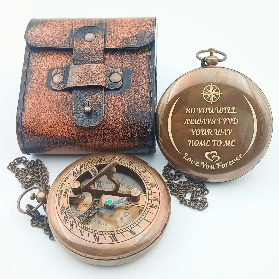 So You Can Always Find Your Way Back to Me - Personalized Sundial ...