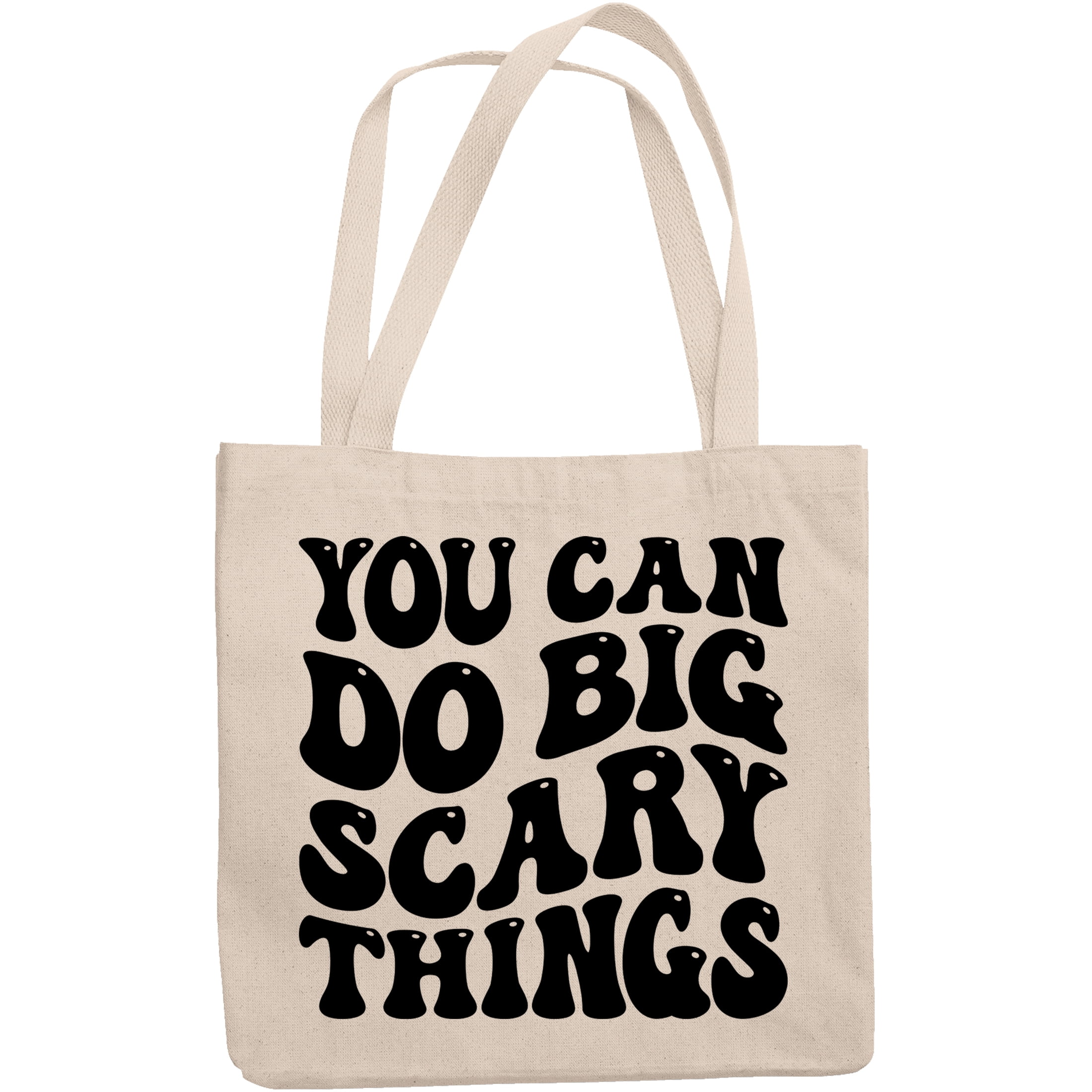 You Can Do Big Scary Things, Motivational Quote, Groovy Retro Wavy Text ...
