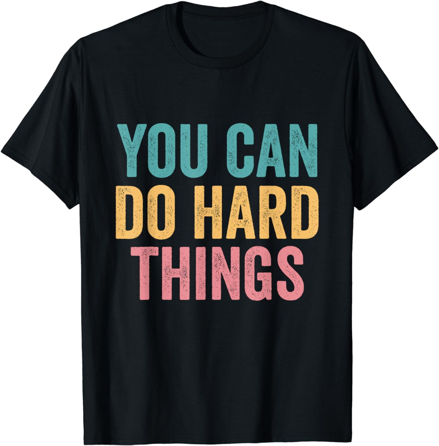 You Can Do Hard Things Motivational Testing Day Teacher T-Shirt ...