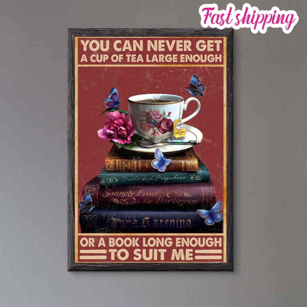 You Can Never Get A Cup Of Tea Large Enough Or A Book Long Enough To ...