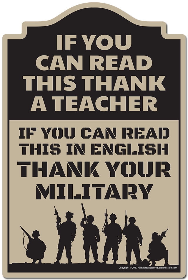 If You Can Read This Thank A Teacher Read In English Thank Your ...