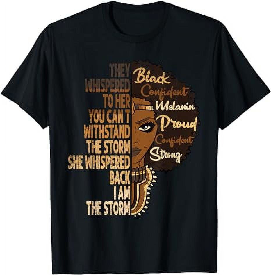 You Cannot Withstand The Storm Black History Month BLM Afro T-Shirt ...