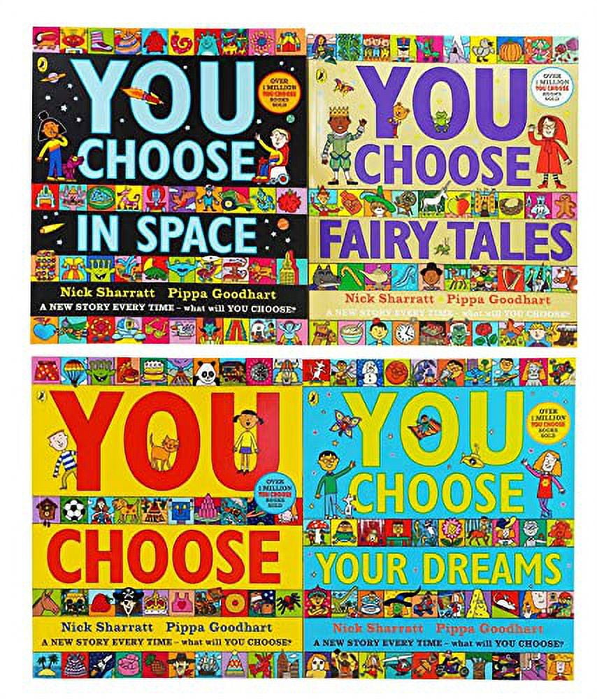 You Choose Series By Pippa Goodhart 4 Books Children's Set - Age 2-6 ...