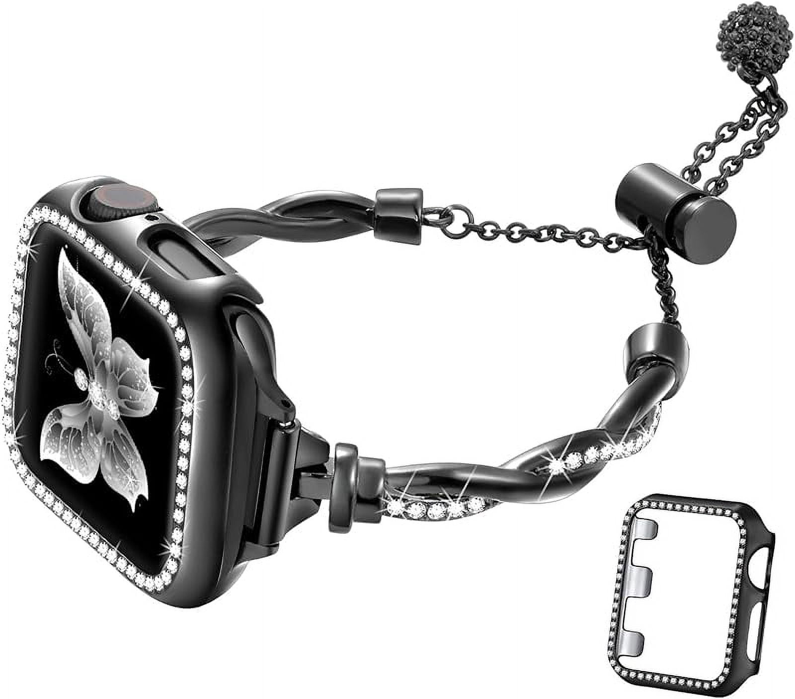 You Deserve The Luxury-Dream Golden Bangle Bracelet for Apple Watch ...