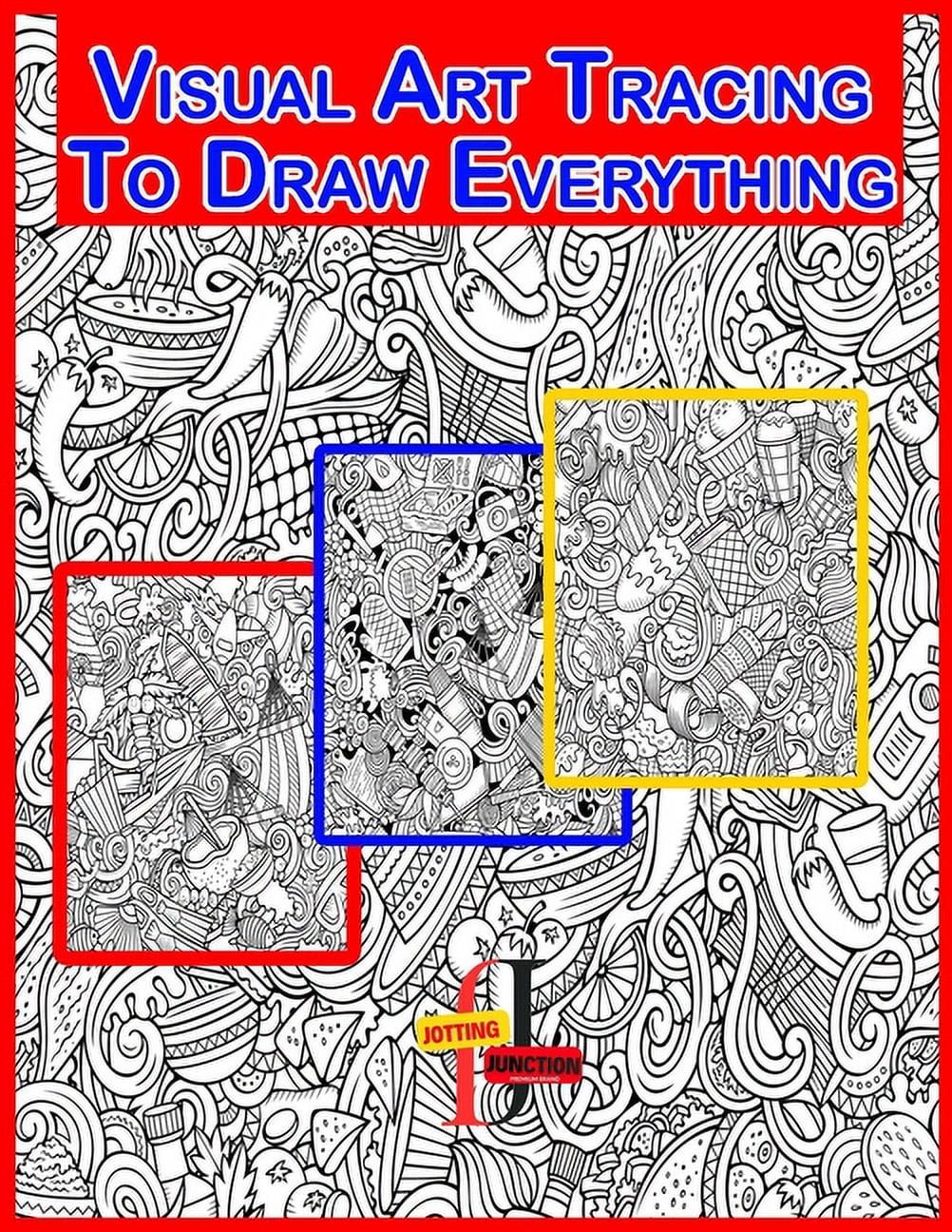 You Draw the Lines Coloring Books Visual Art Tracing To Draw Everything ...
