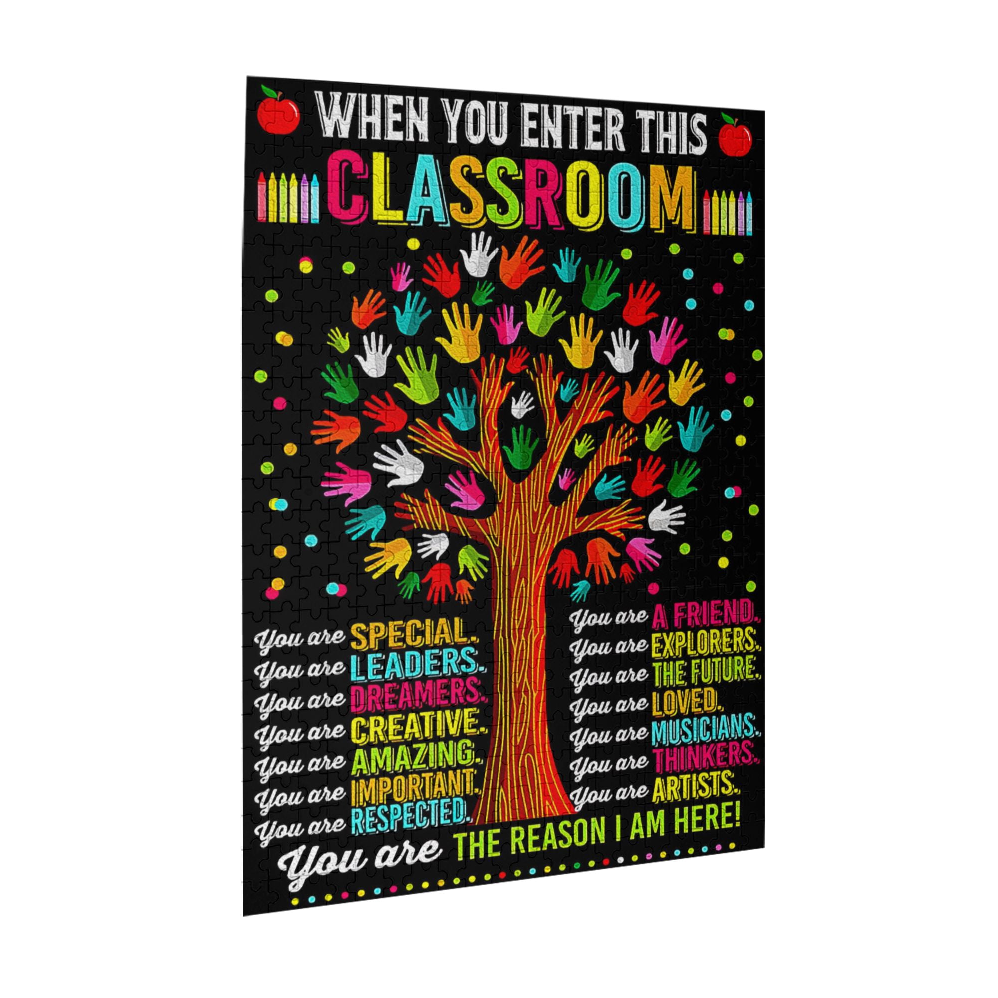 When You Enter This Classroom You Are My Student Poster, Math Teacher ...