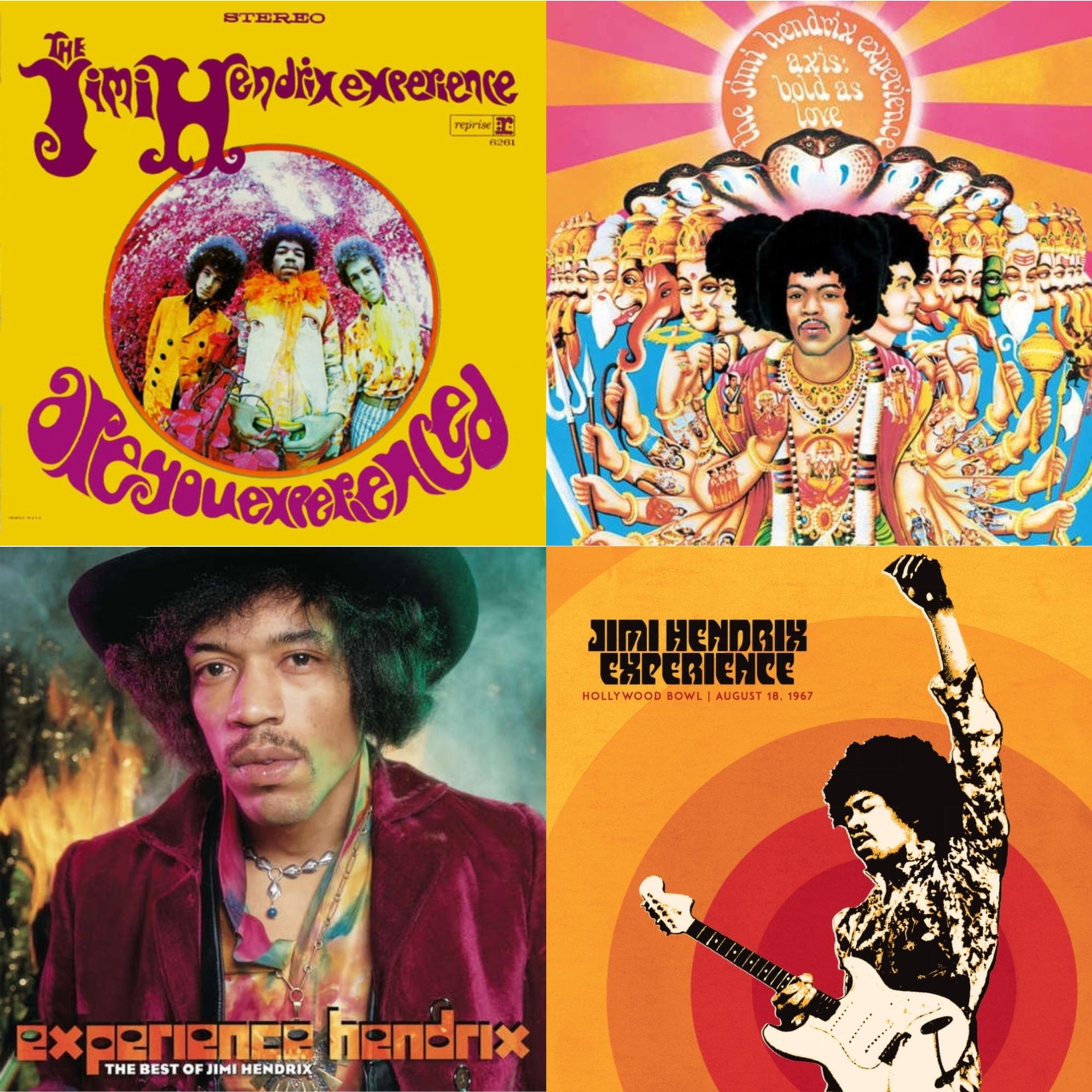 Are You Experienced (180G) & Axis: Bold As Love (Mono) (180G ...