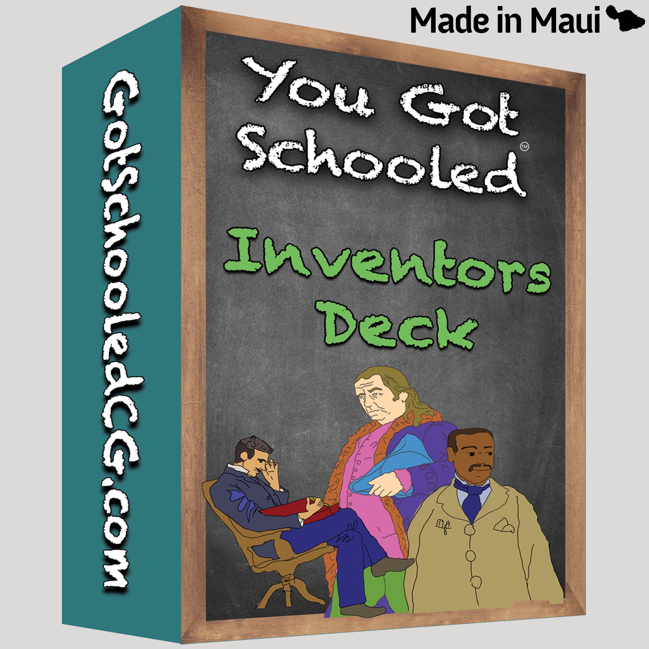 You Got Schooled Inventors Deck | Card Game | History Card Game ...