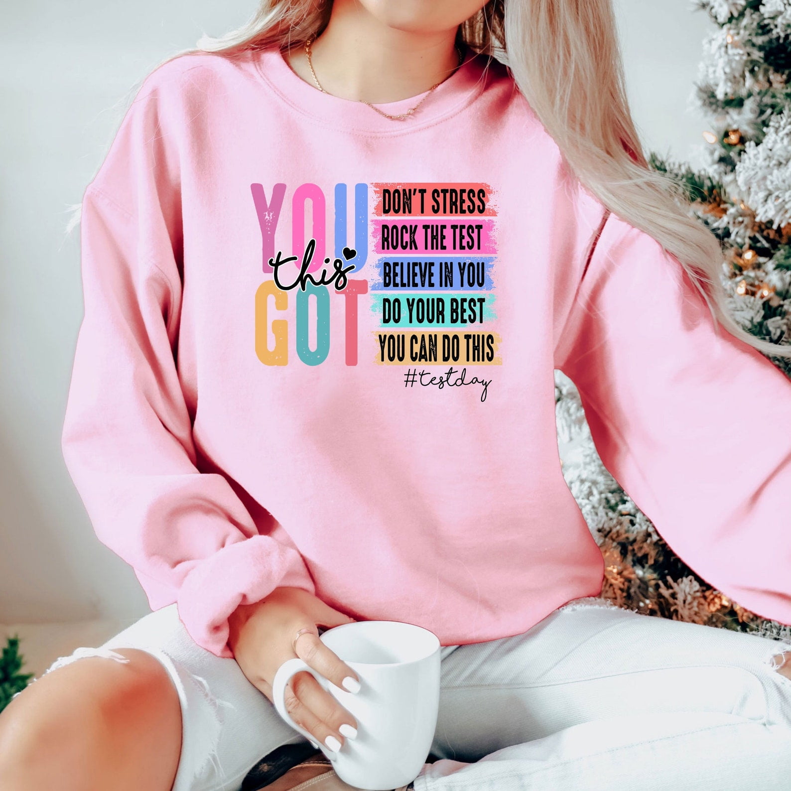 You Got This Sweatshirt, Test Day Sweatshirt, Back To School Teacher ...