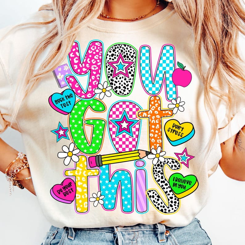 You Got This T-Shirt, It’s Test Day Shirt, State Testing Shirt, Testing ...