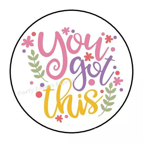 You Got This Sticker Party Favors Sticker Envelope Seals Labels ...