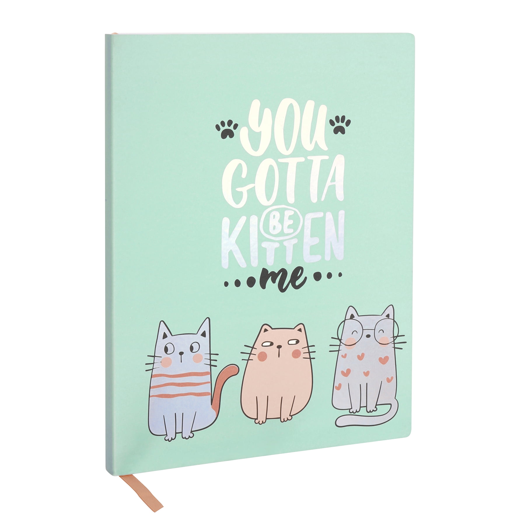 You Gotta Be Kitten Me Lined Journal by Artist's Loft™ - 6" x 8 ...