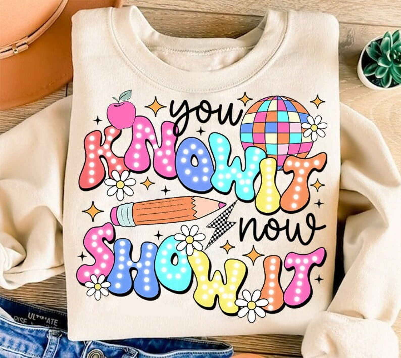 You Know It Now Show It State Testing Test Day Test Day Testing Rock ...